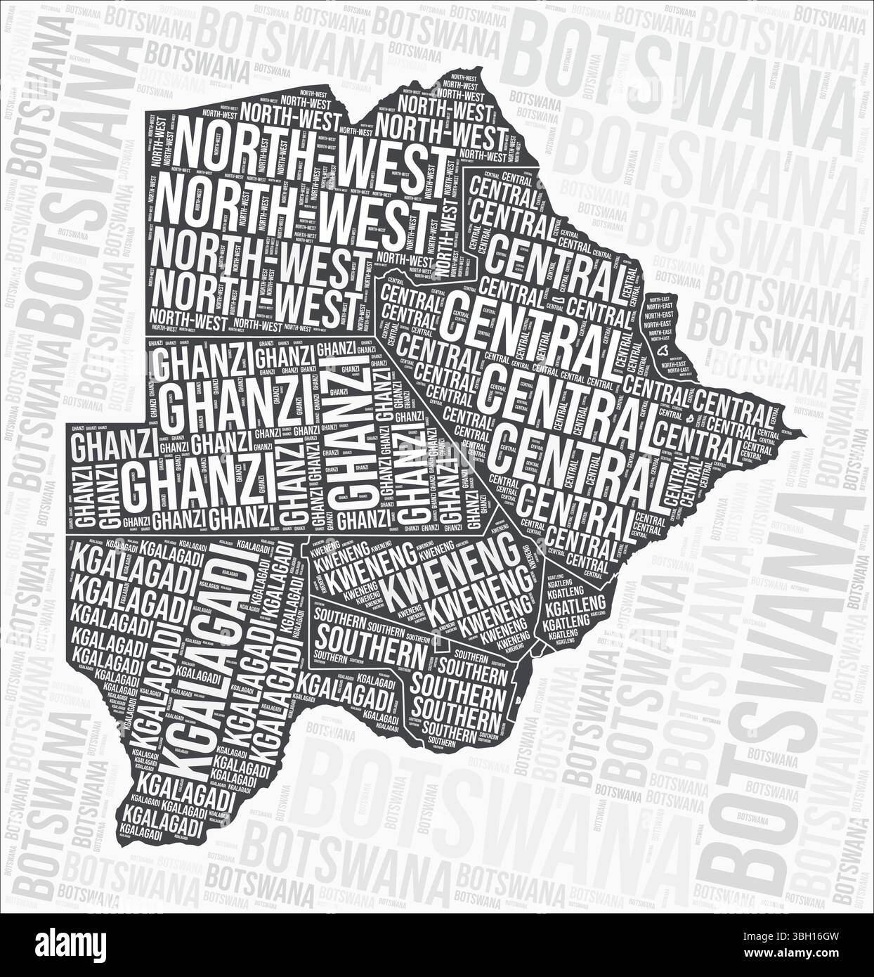 Botswana text design calligraphy hi-res stock photography and images ...