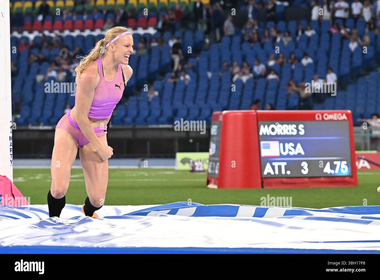 6th June 2025; Stadio Olimpico, Rome, Italy; 2025 Rome Golden Gala ...