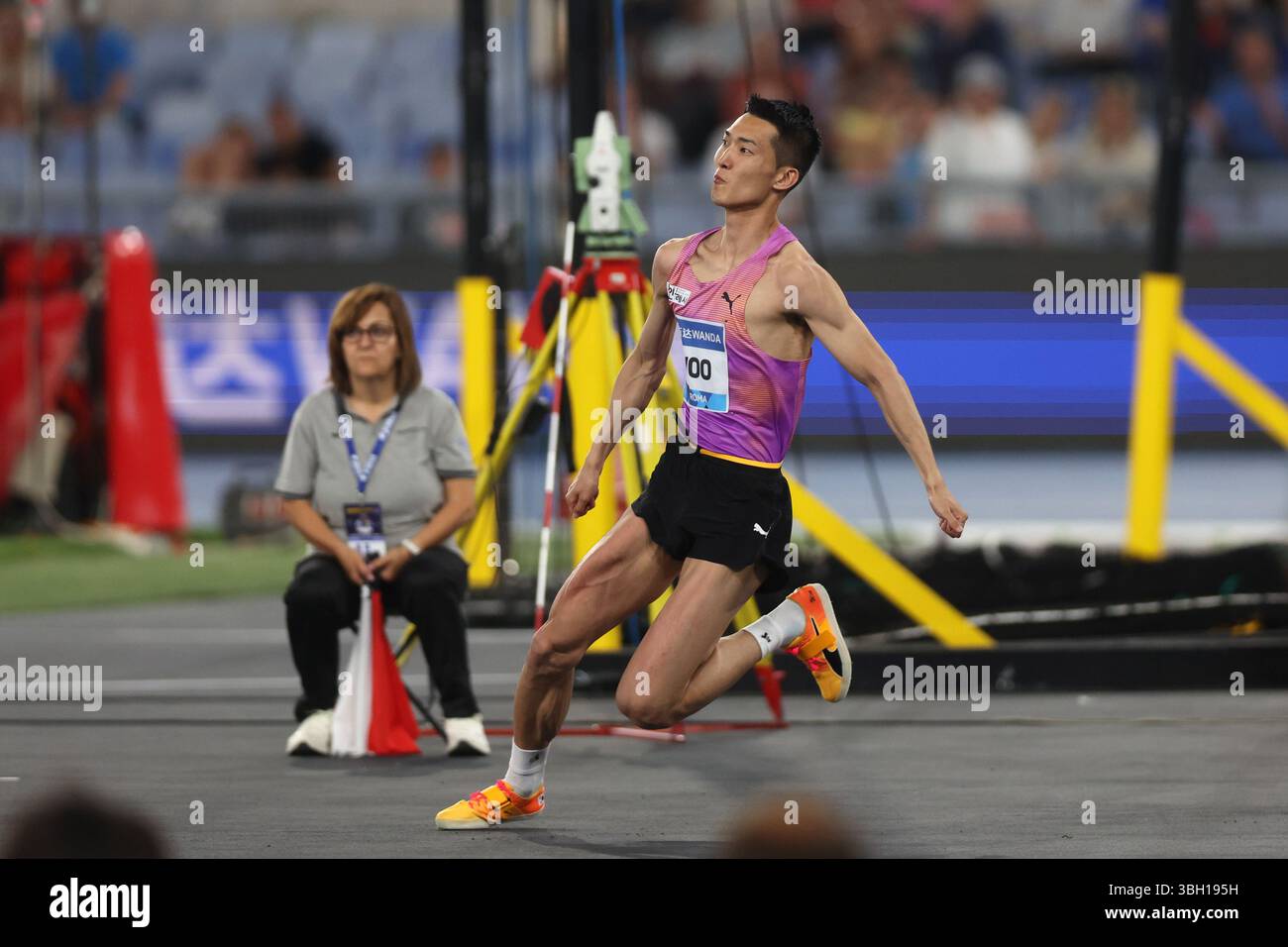 Rome, Italy. 06th June, 2025. Rome, Italy 6 June 2025: Men's High Jump ...
