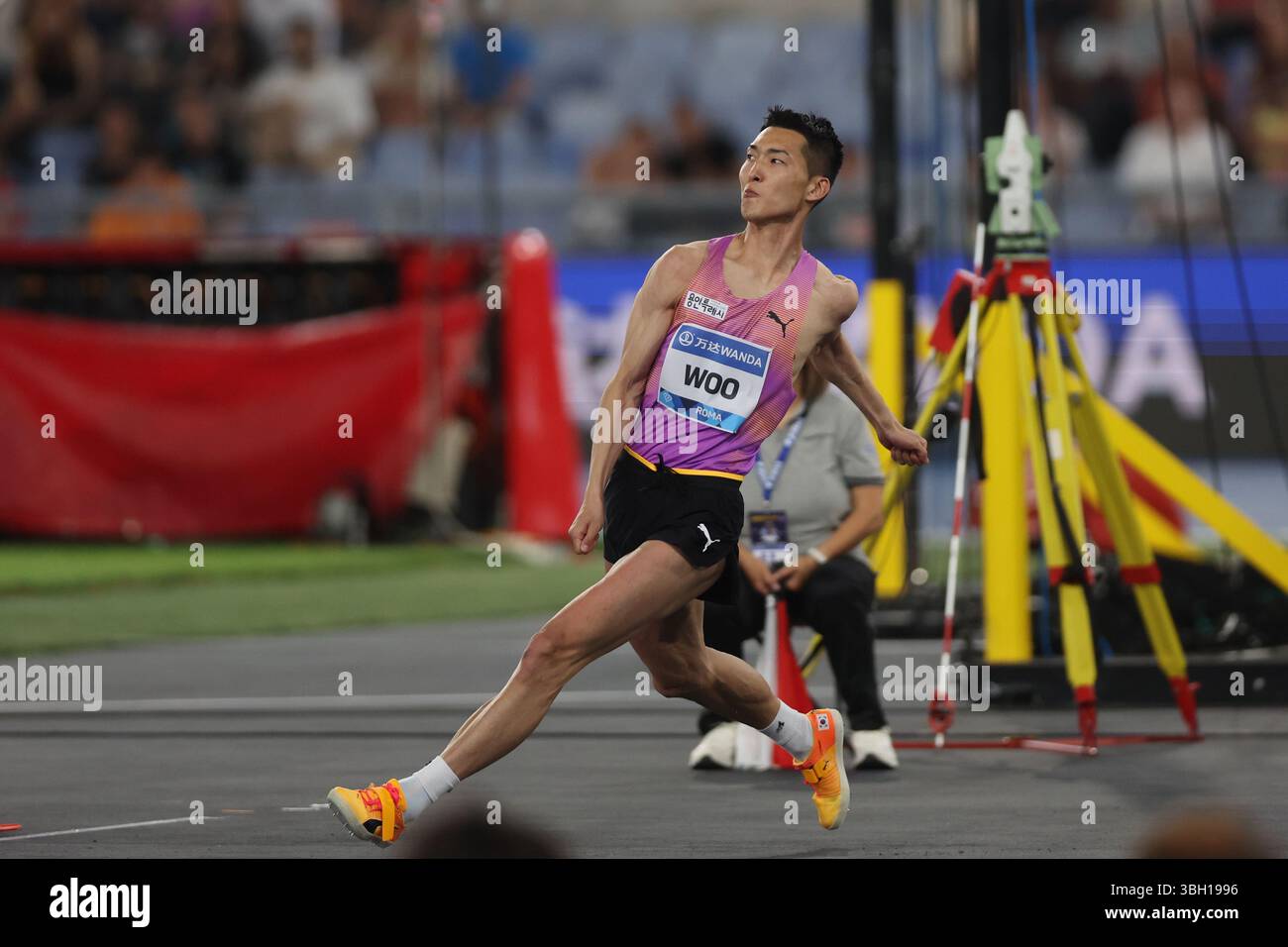 Rome, Italy. 06th June, 2025. Rome, Italy 6 June 2025: Men's High Jump ...