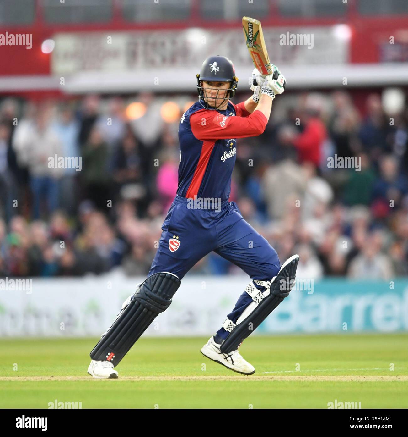 Canterbury, England. 6th June 2025. Zak Crawley during the Vitality T20 ...