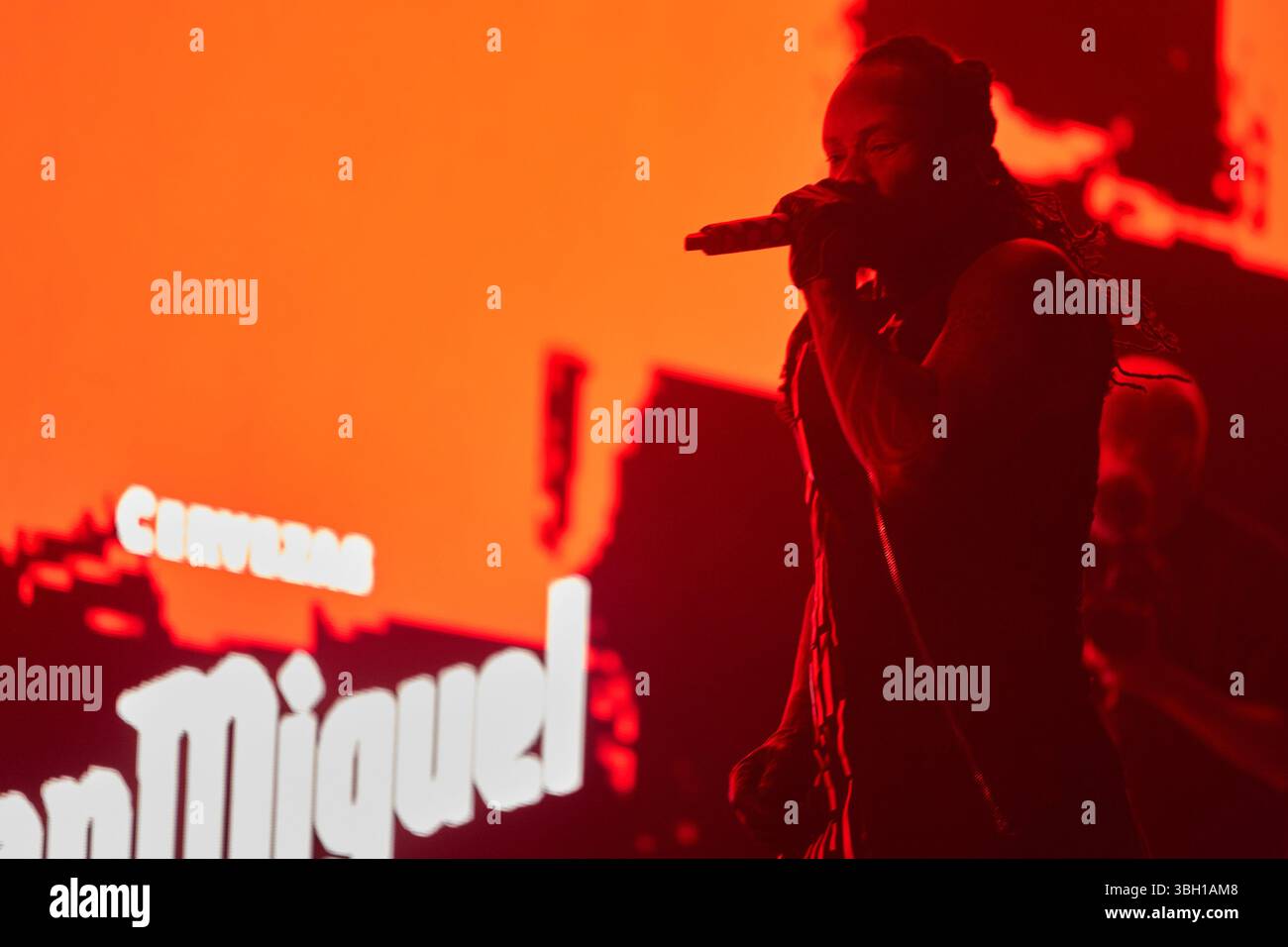 06 June 2025, Rhineland-Palatinate, Nürburg: Maxim, real name Keith ...