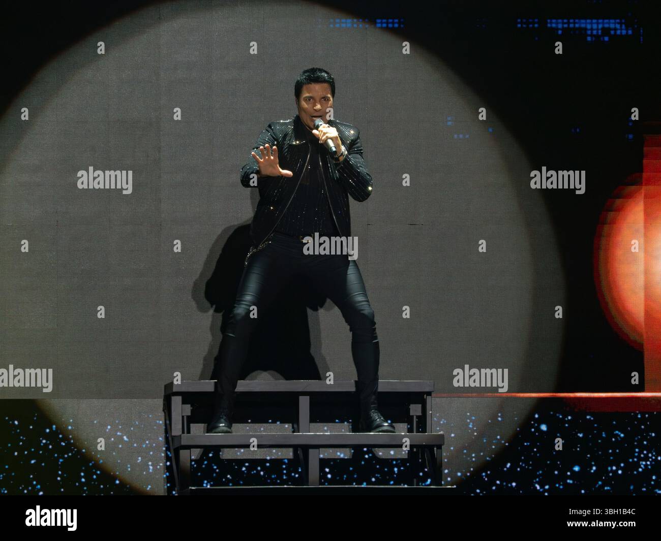 Zaragoza, Spain. 6th june, 2025. Singer Chayanne concludes his Spanish ...
