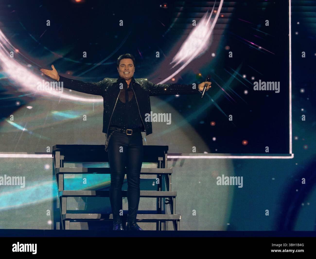 Zaragoza, Spain. 6th june, 2025. Singer Chayanne concludes his Spanish ...