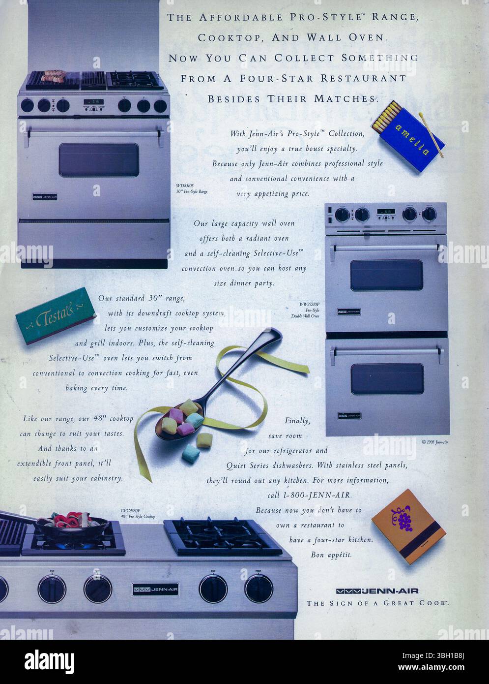Vintage Smithsonian magazine April 1995 issue advert, USA Stock Photo ...