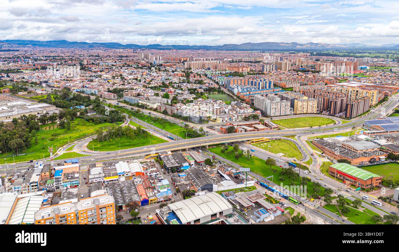 Amazing urban landscape bogota hi-res stock photography and images - Alamy