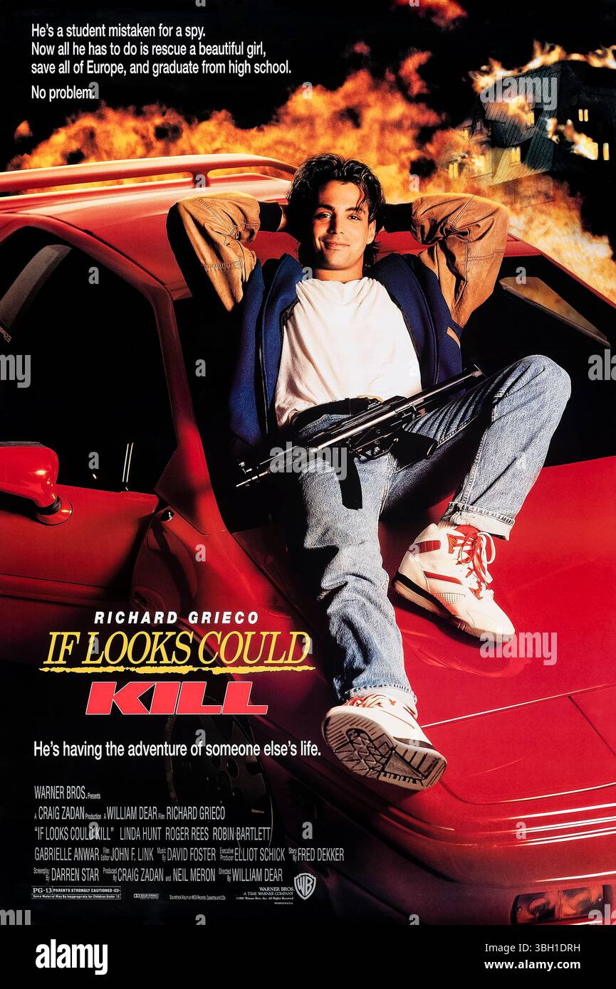 The movie if looks could kill with richard grieco hi-res stock ...