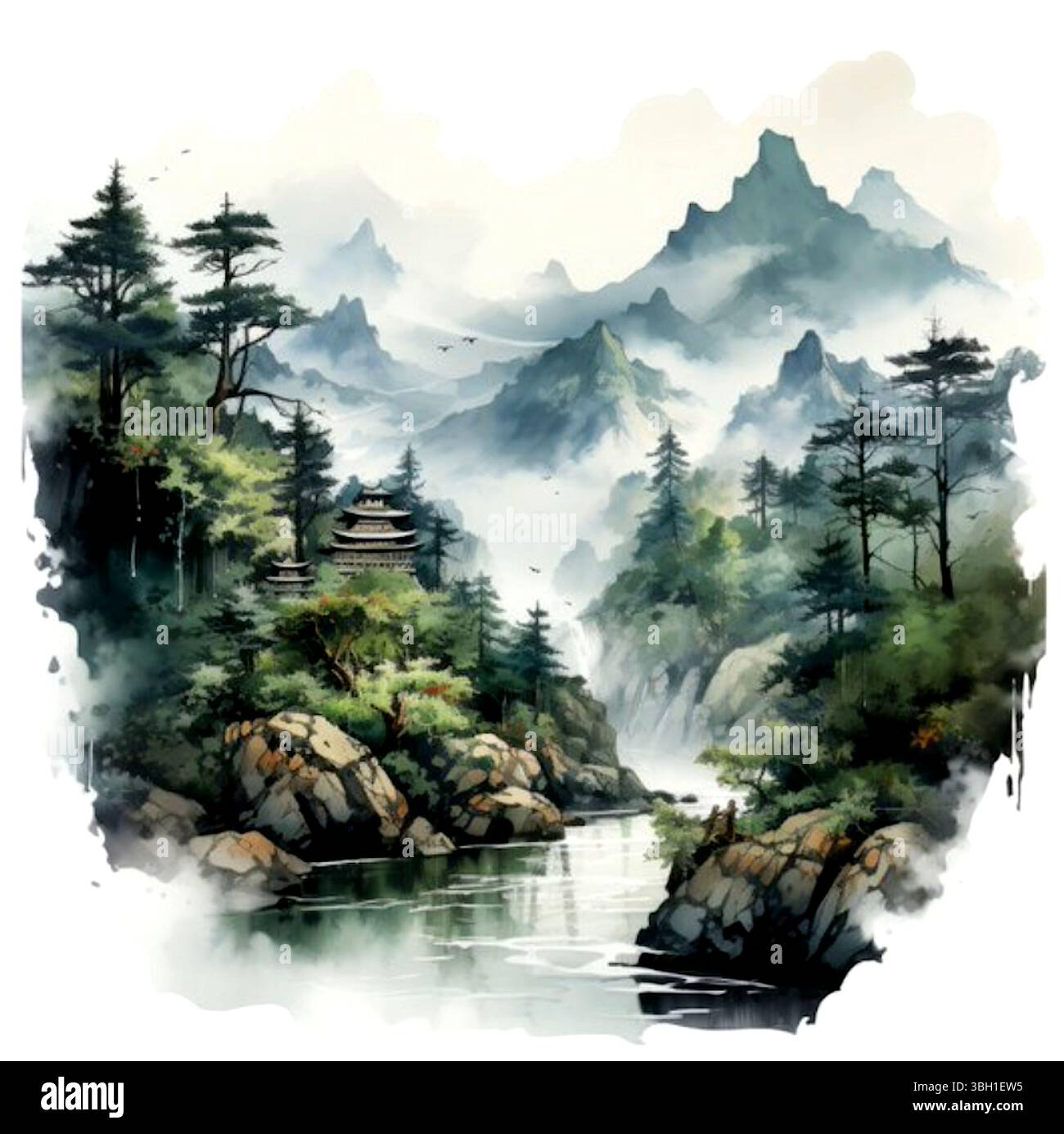 Frozen ridges Cut Out Stock Images & Pictures - Alamy