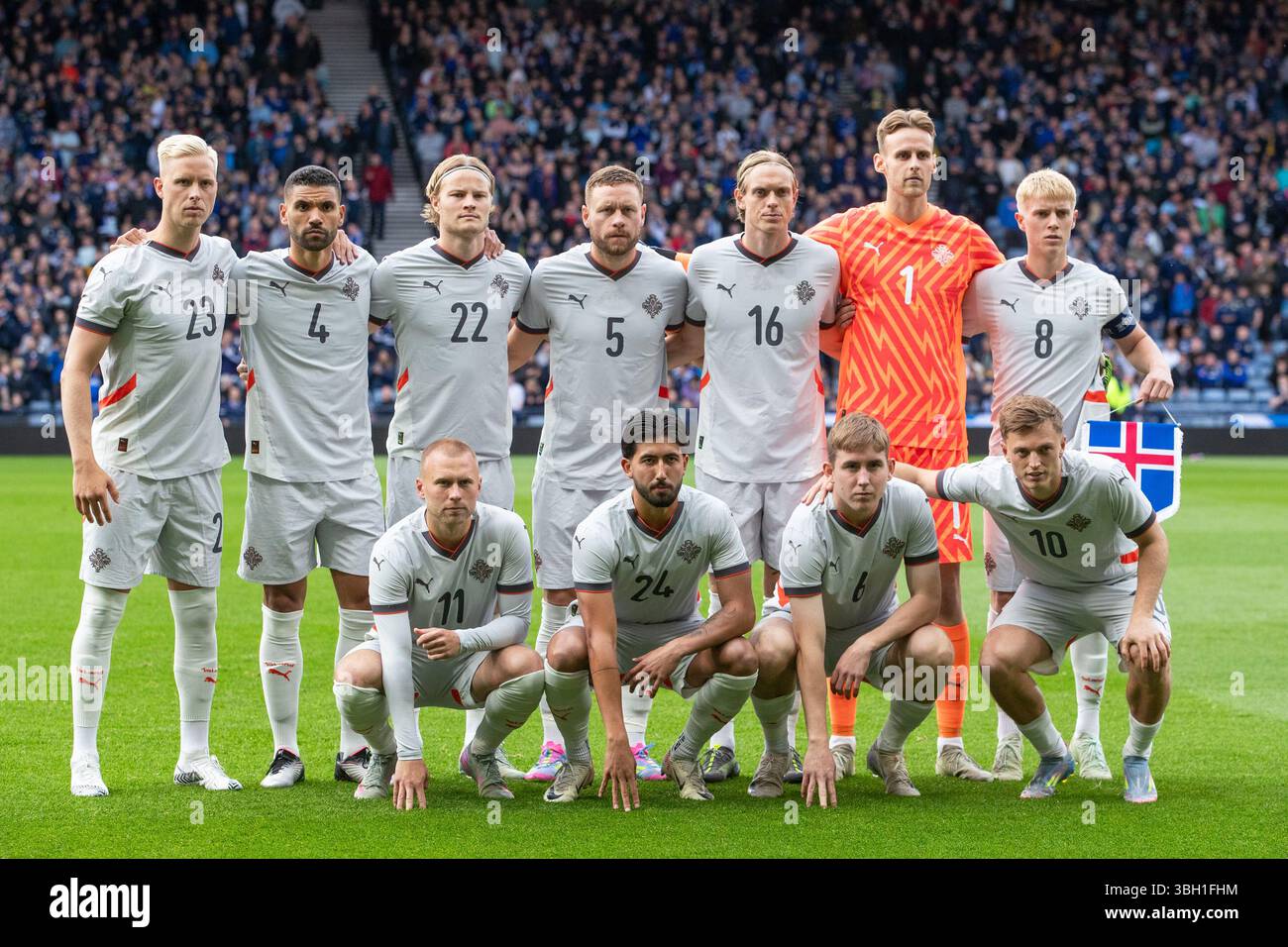 06 June 2025. Glasgow, UK. Scotland played Iceland in an international ...