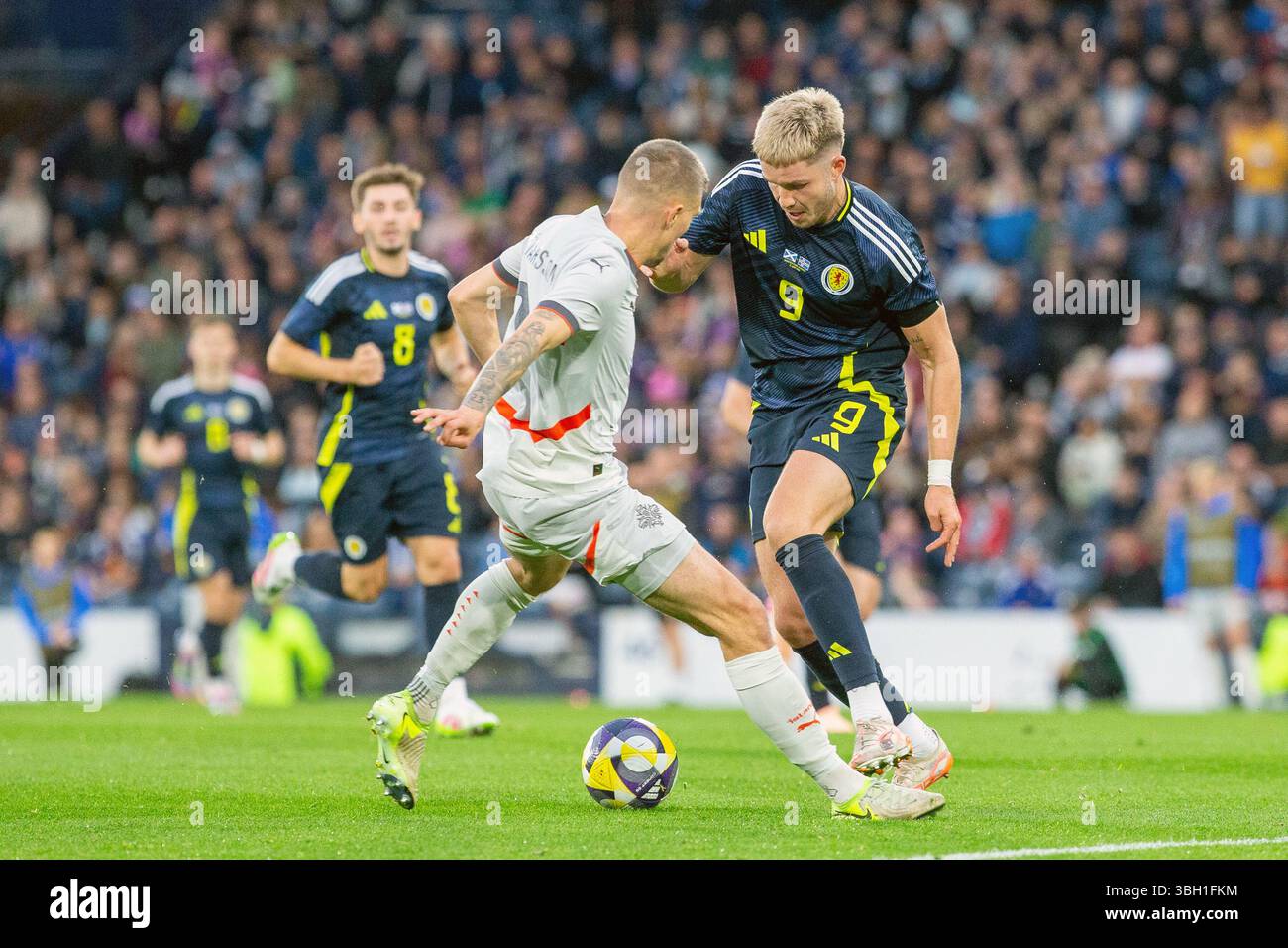 06 June 2025. Glasgow, UK. Scotland played Iceland in an international ...