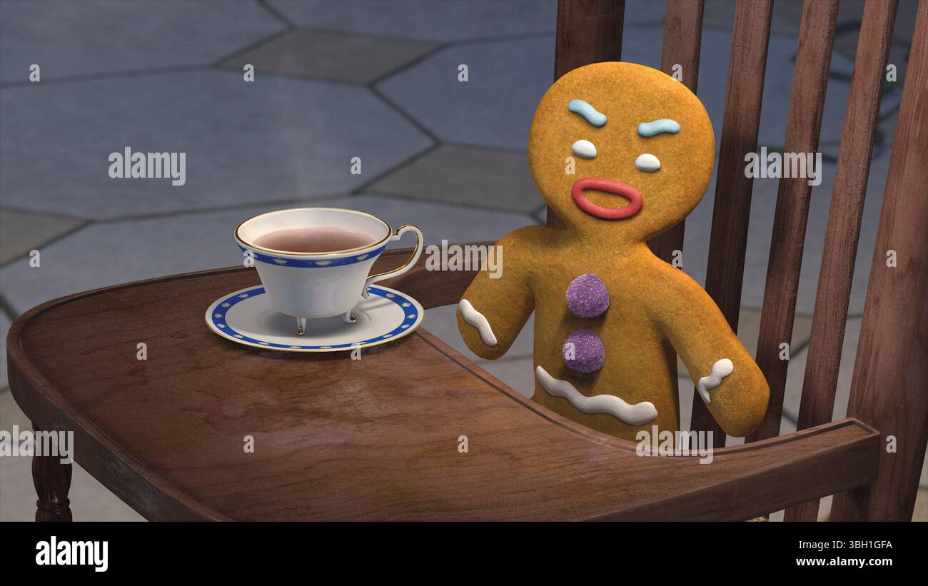 "Shrek the Third" Gingy © 2007 Dream Works Stock Photo - Alamy