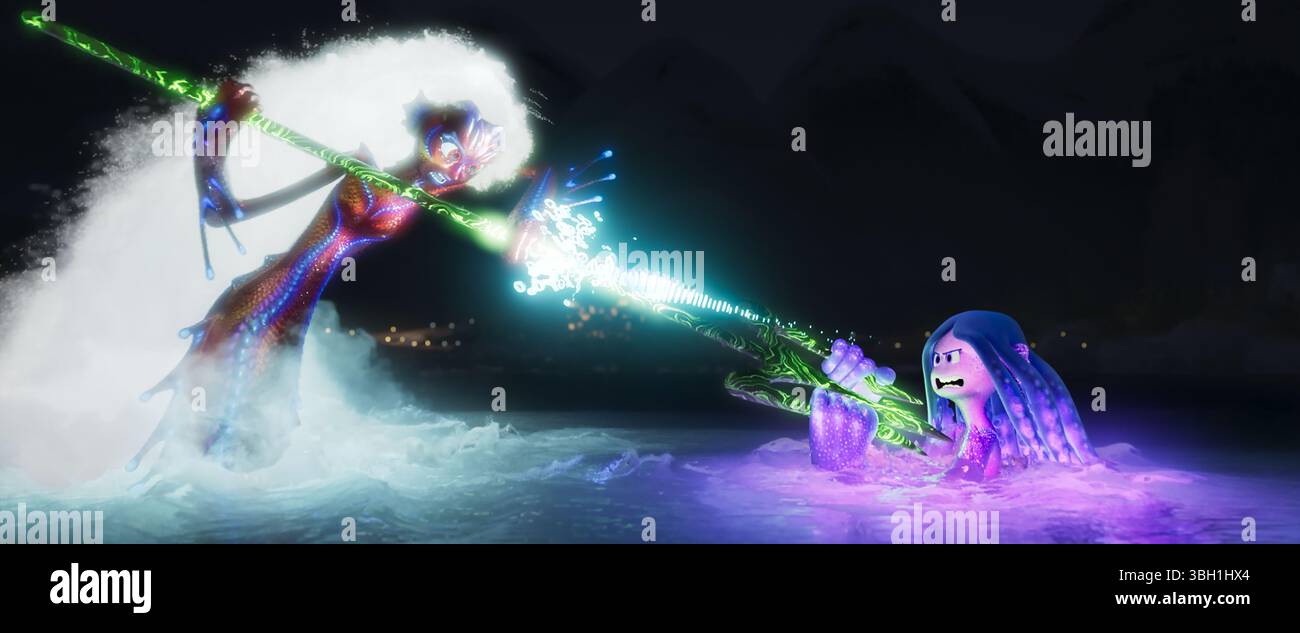 (from left) Chelsea Van Der Zee (Annie Murphy) and Ruby Gillman (Lana ...