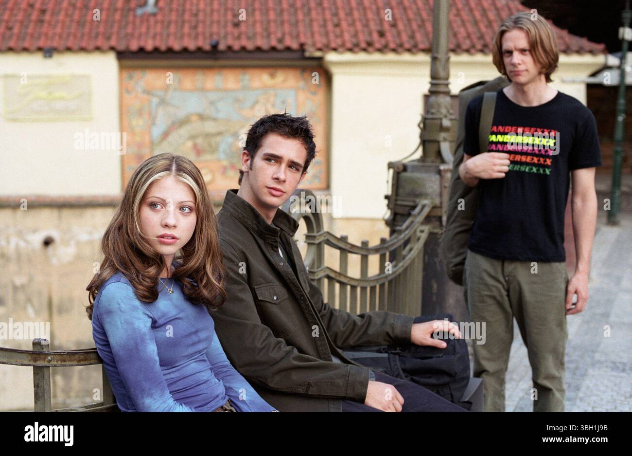 Film Still from "Eurotrip" Michelle Trachtenberg, Scott Mechlowicz, Jacob Pitts © 2004 ...