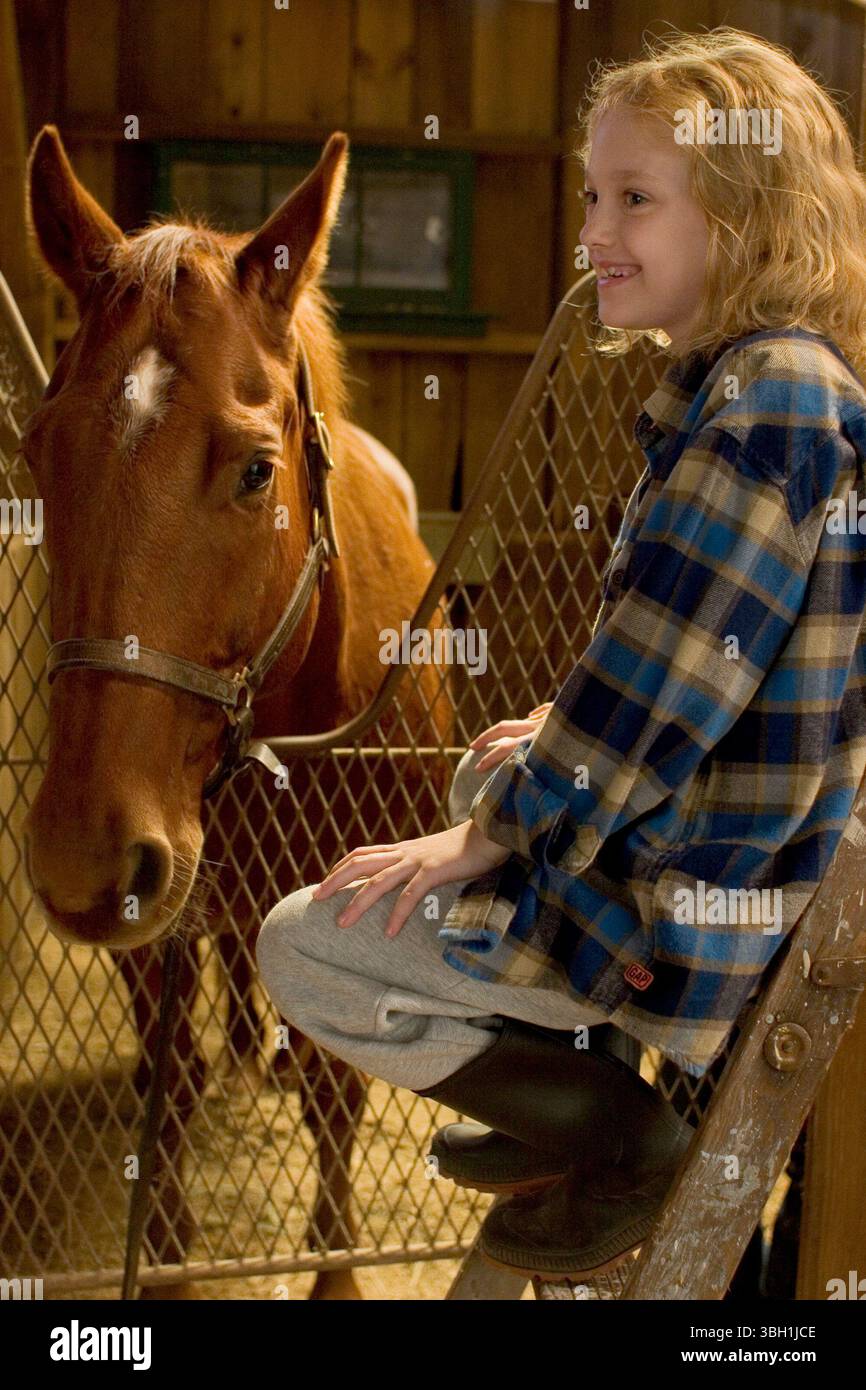 Film Still from "Dreamer: Inspired by a True Story" Dakota Fanning © 2005 DreamWorks Photo ...