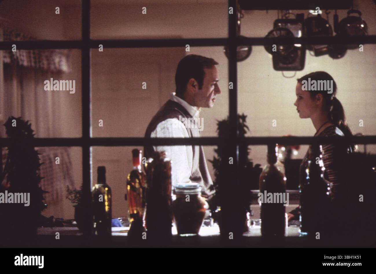 Film Still from "American Beauty" Kevin Spacey, Thora Birch © 1999 ...