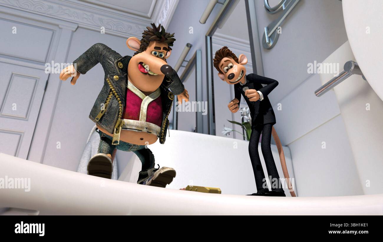 Studio Publicity Still from "Flushed Away" Roddy, Sid © 2006 Dream ...