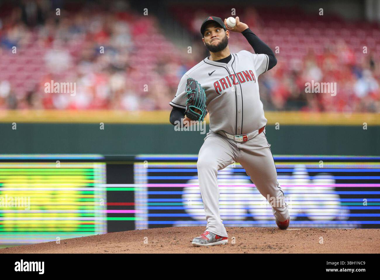 Arizona Diamondbacks pitcher Eduardo Rodriguez throws during the first ...
