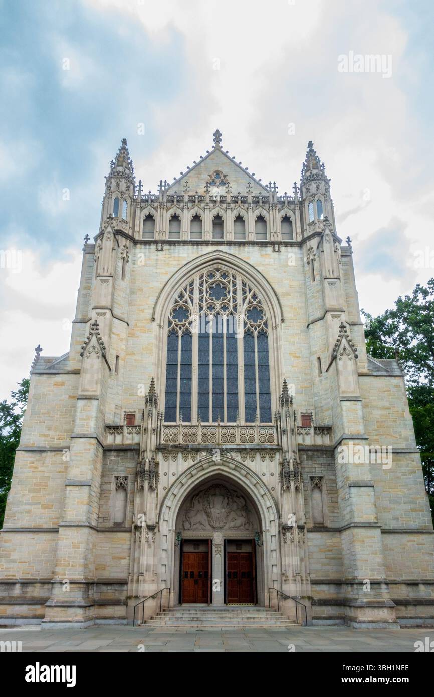 Princeton, NJ - US - May 31, 2025 Princeton’s University Chapel is a ...