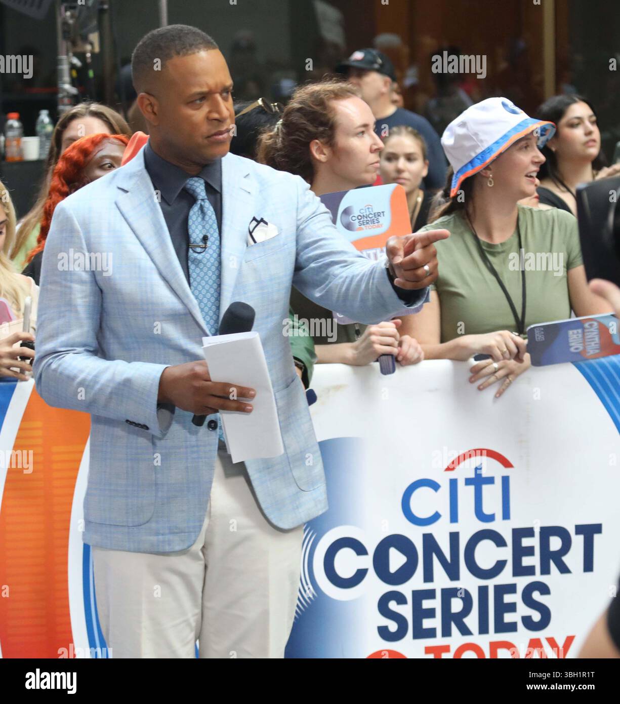 June 6, 2025, New York, New York, USA: Today show co-host CRAIG MELVIN ...
