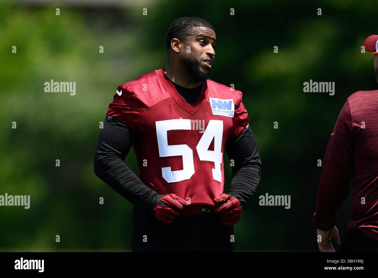 Washington Commanders linebacker Bobby Wagner (54) works out during NFL ...