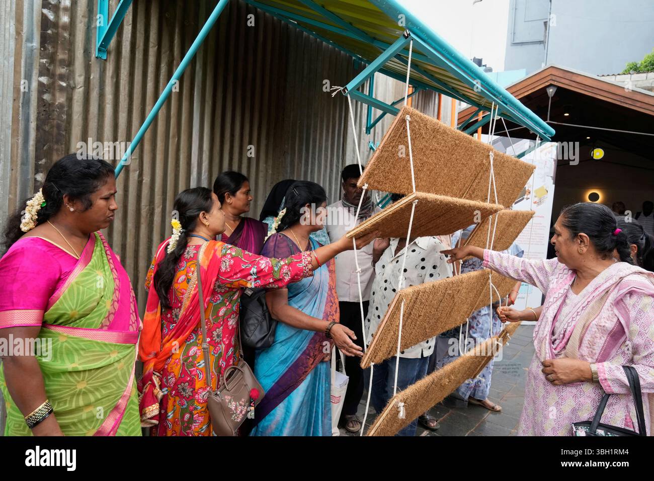 Daily wage workers, who mostly work outdoors, explore Neralu, an ...