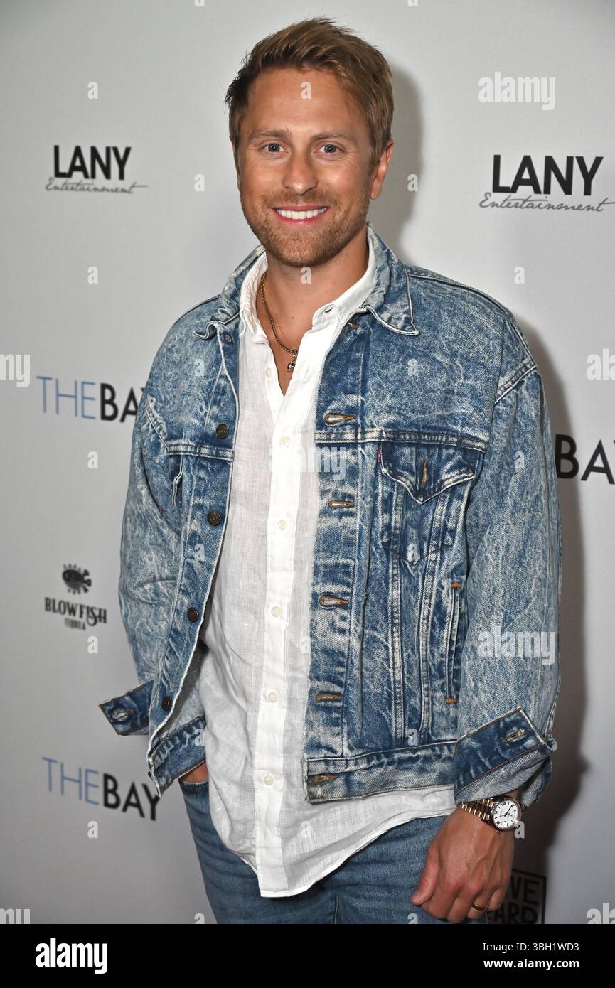 Los Angeles, CA USA - June 5, 2025: Eric Nelsen attends LANY ...