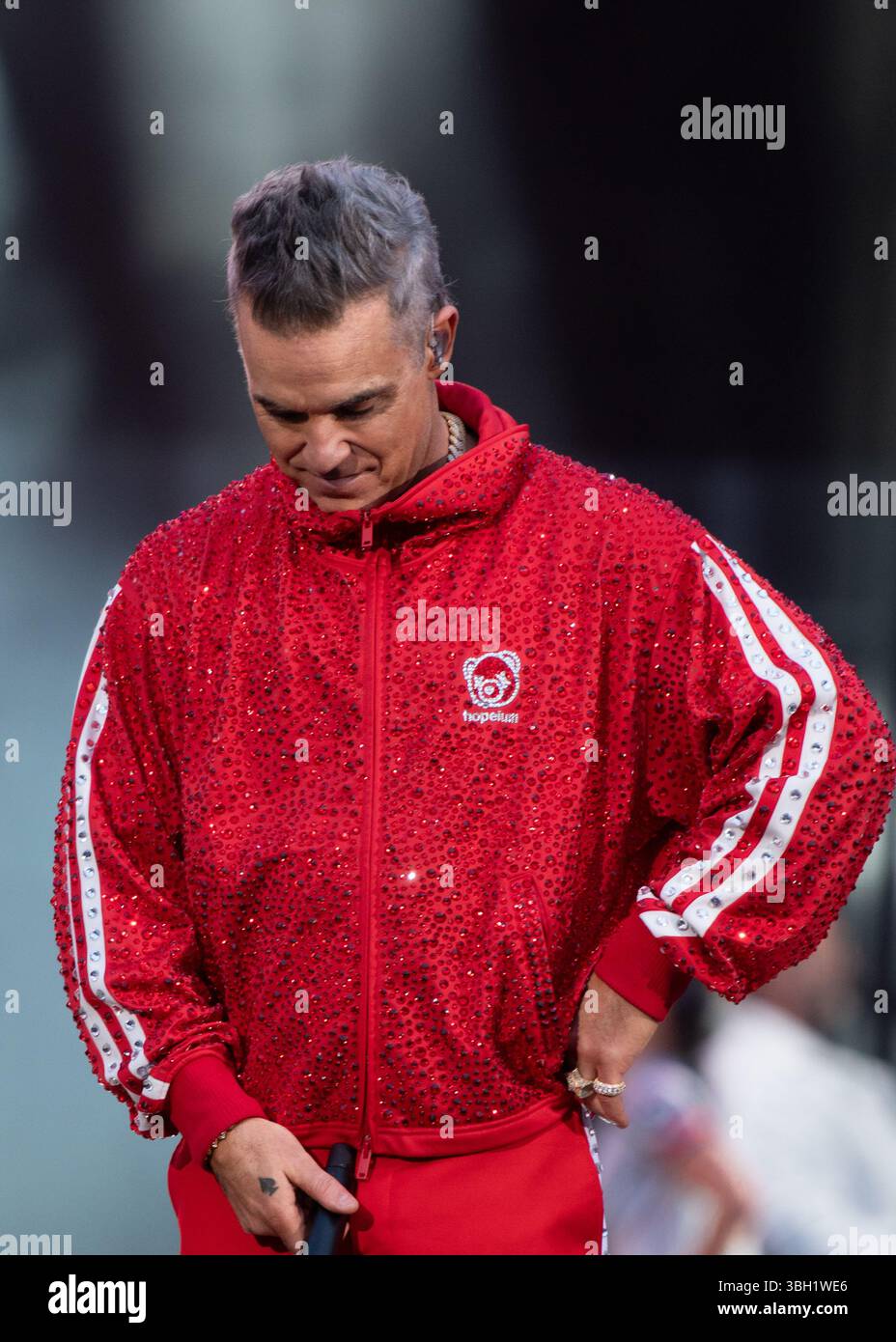 London, United Kingdom. 6th June 2025. Robbie Williams brings his ...