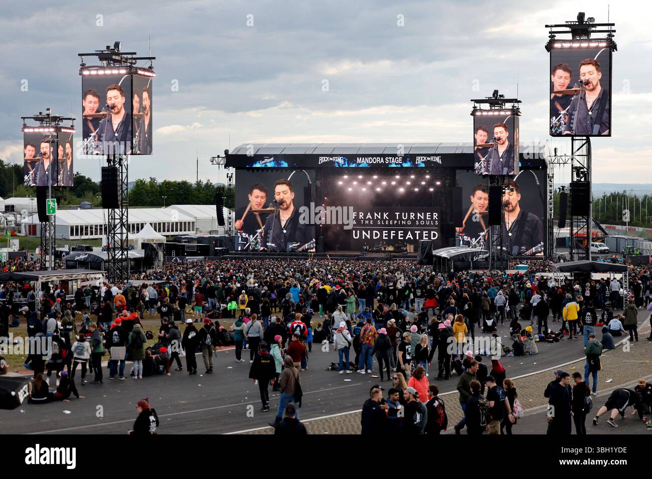 Impression vom Festivalgelände bei Rock am Ring RaR 2025 am Nürburgring ...