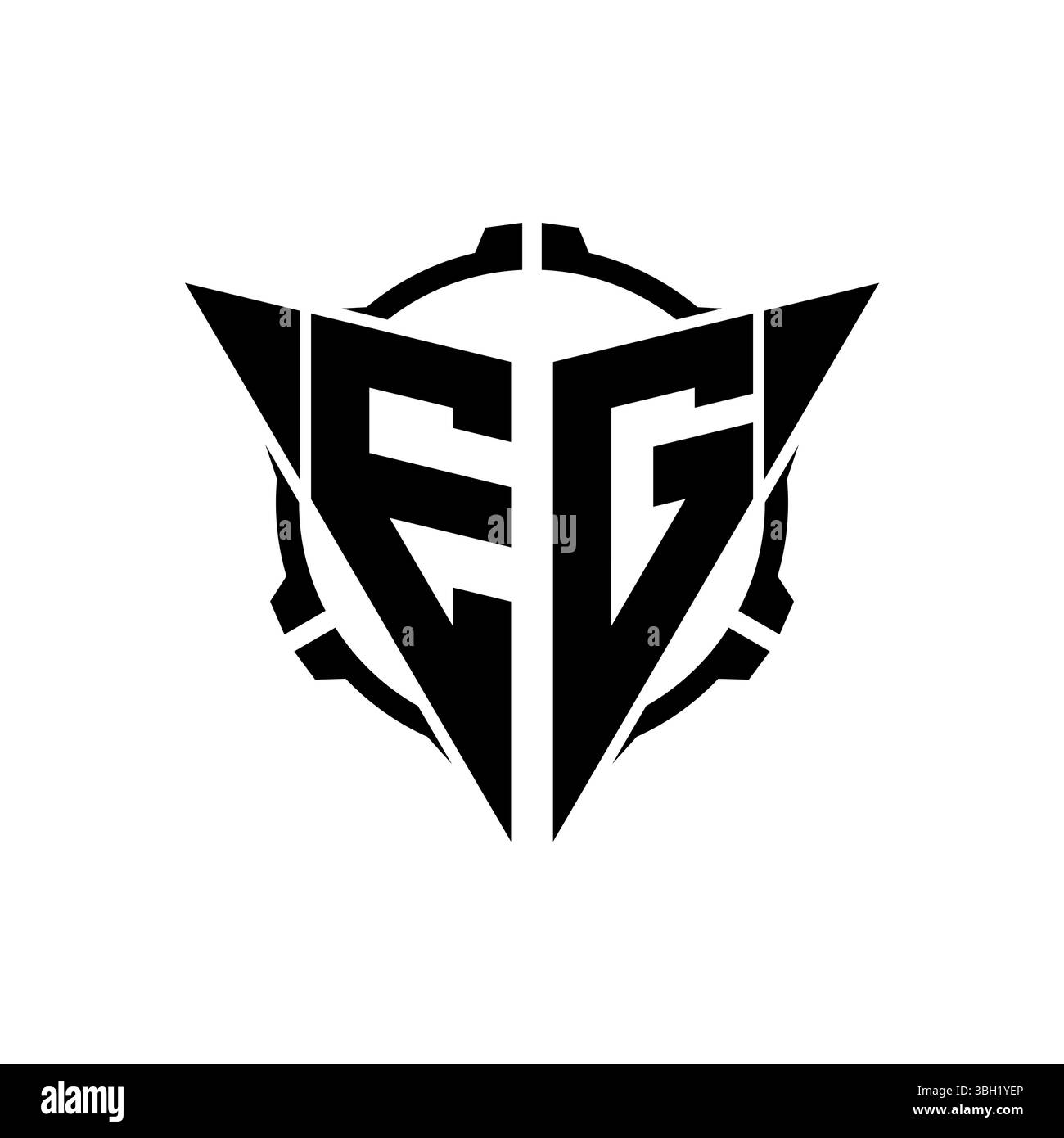 Eg gaming logo Stock Vector Images - Alamy