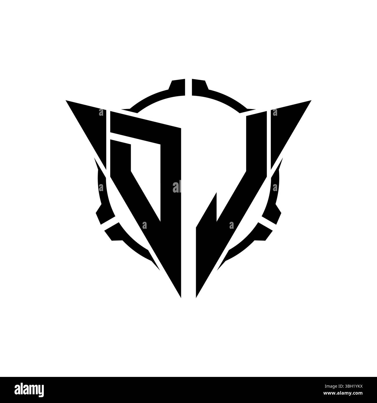 Dl gaming letters Black and White Stock Photos & Images - Alamy