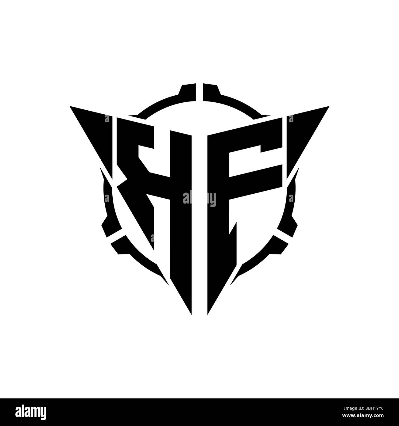 Kf gaming logo Black and White Stock Photos & Images - Alamy