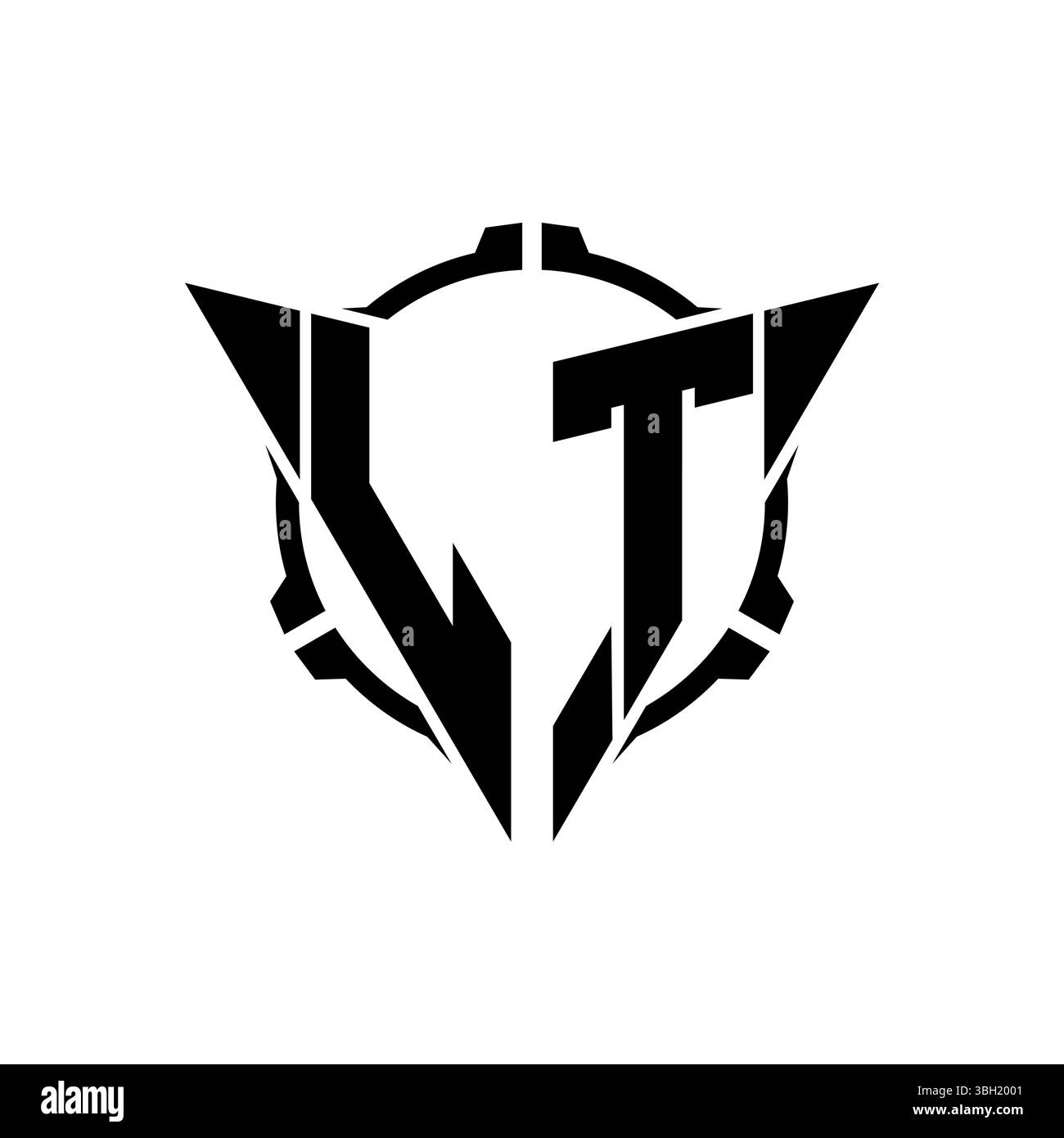 Lt gaming logo Stock Vector Images - Alamy