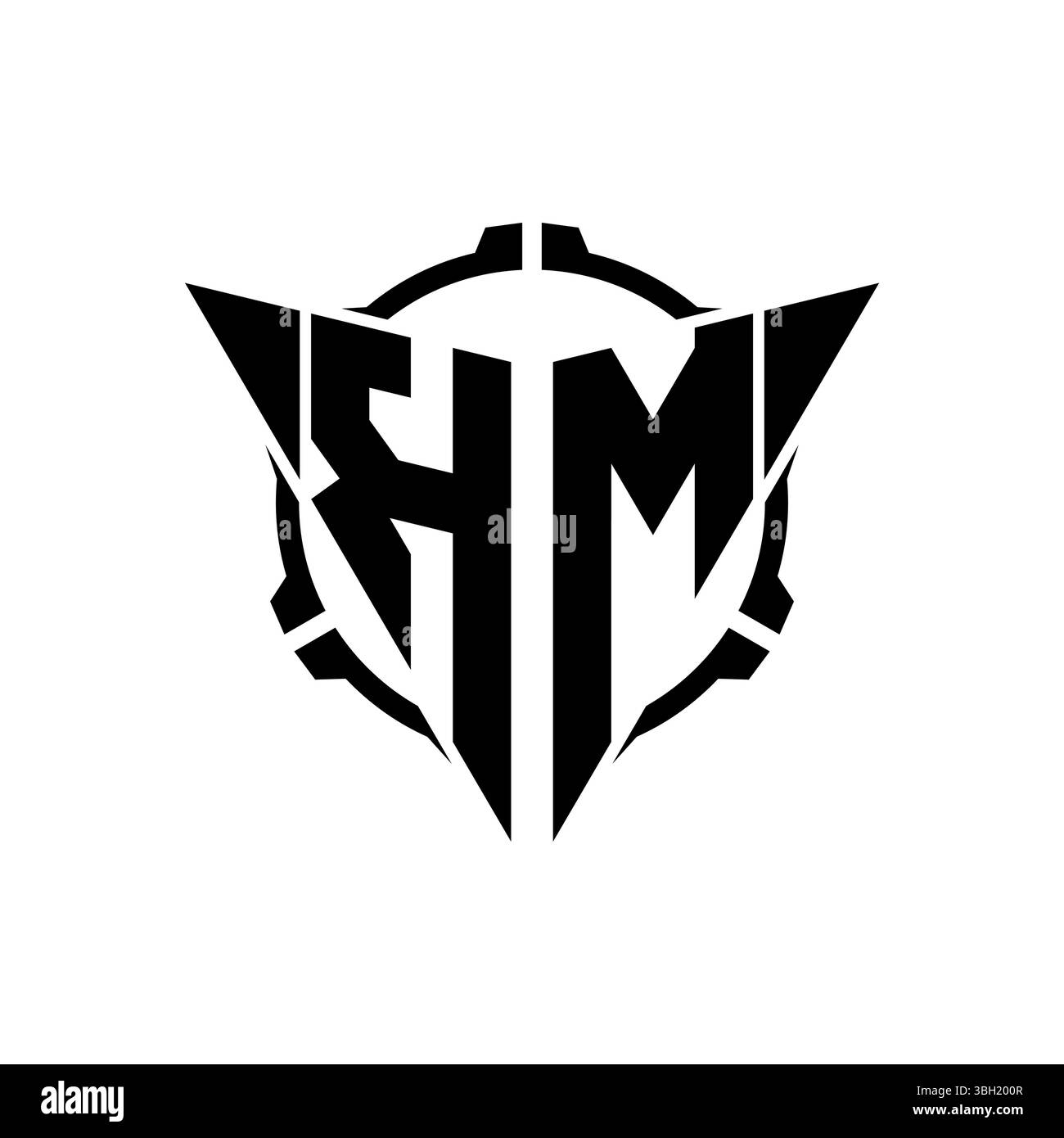 Km gaming logo Stock Vector Images - Alamy
