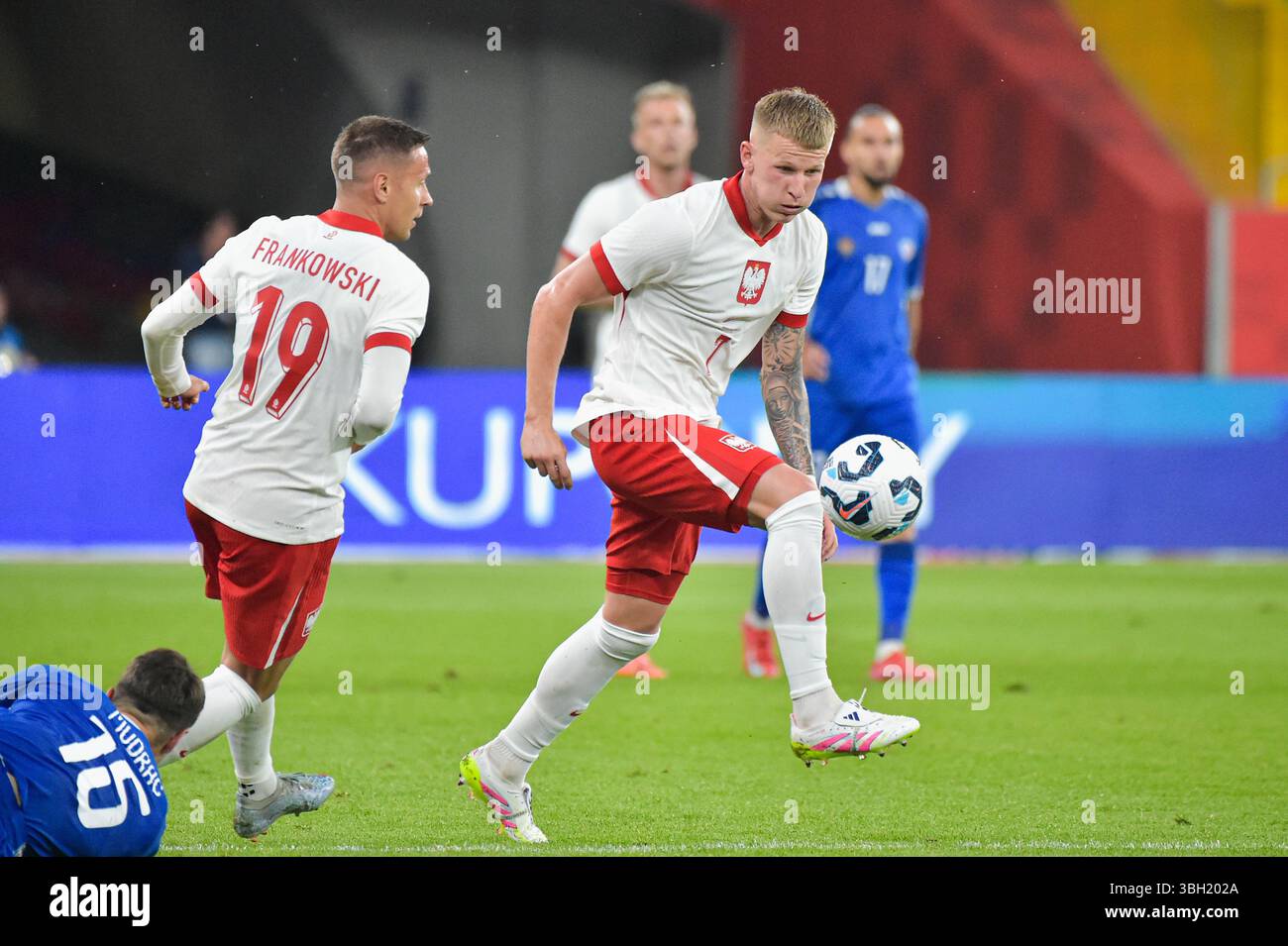 Chorzow, Poland. 6th June, 2025. Mateusz Bogusz (7, Poland) during ...