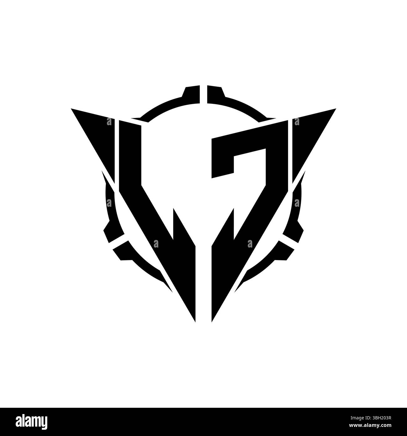 Lc gaming logo Black and White Stock Photos & Images - Alamy