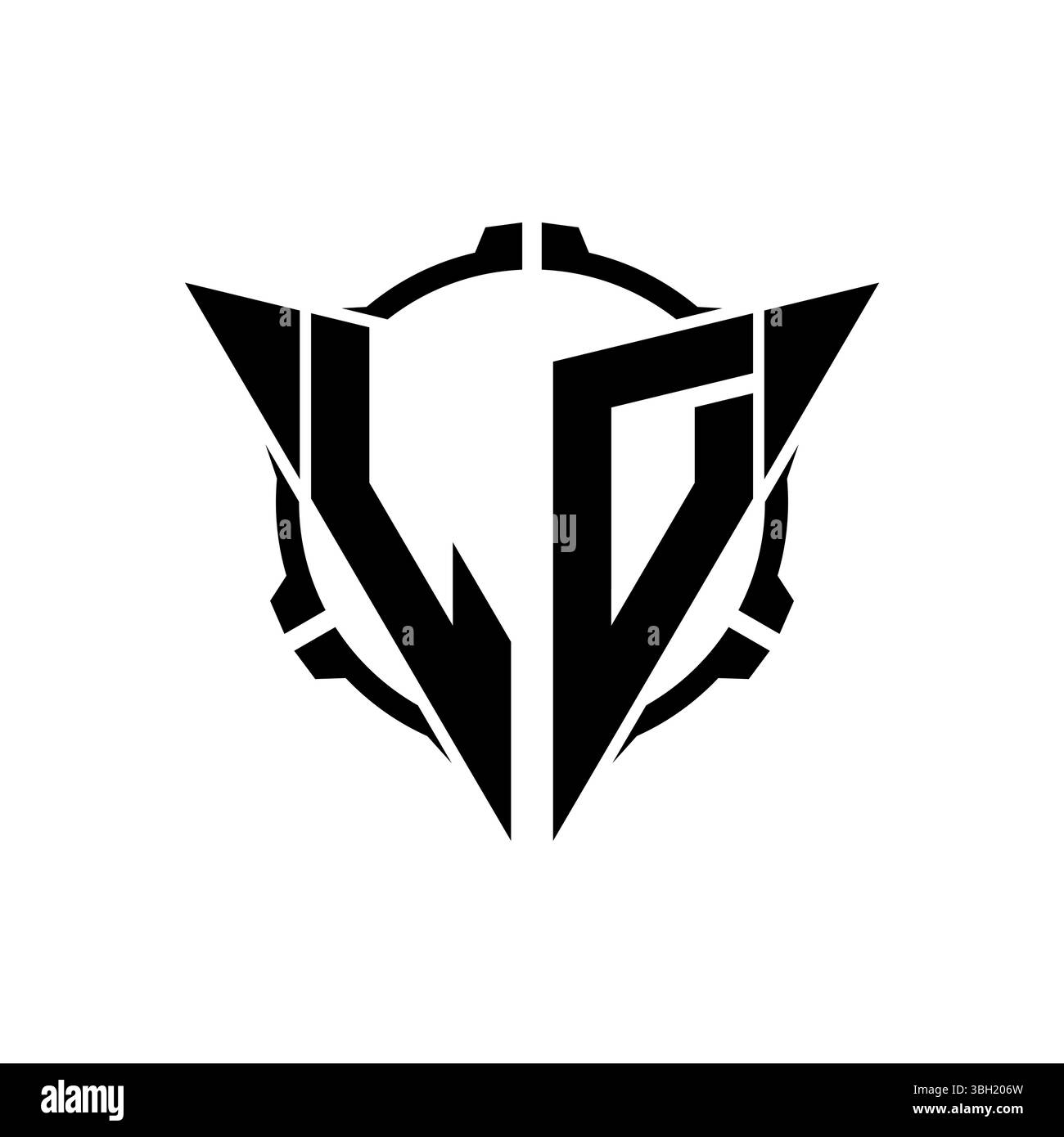 Ld minimalist logo Cut Out Stock Images & Pictures - Alamy