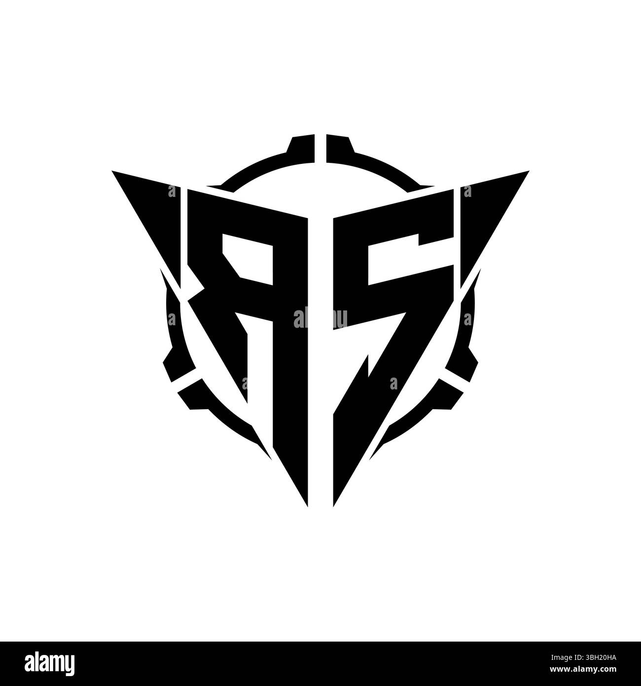 Rs gaming logo Stock Vector Images - Alamy