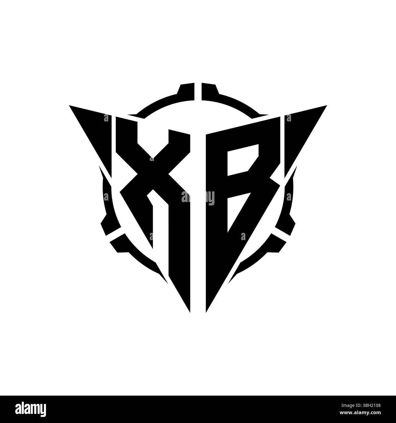 Xb gaming logo Black and White Stock Photos & Images - Alamy
