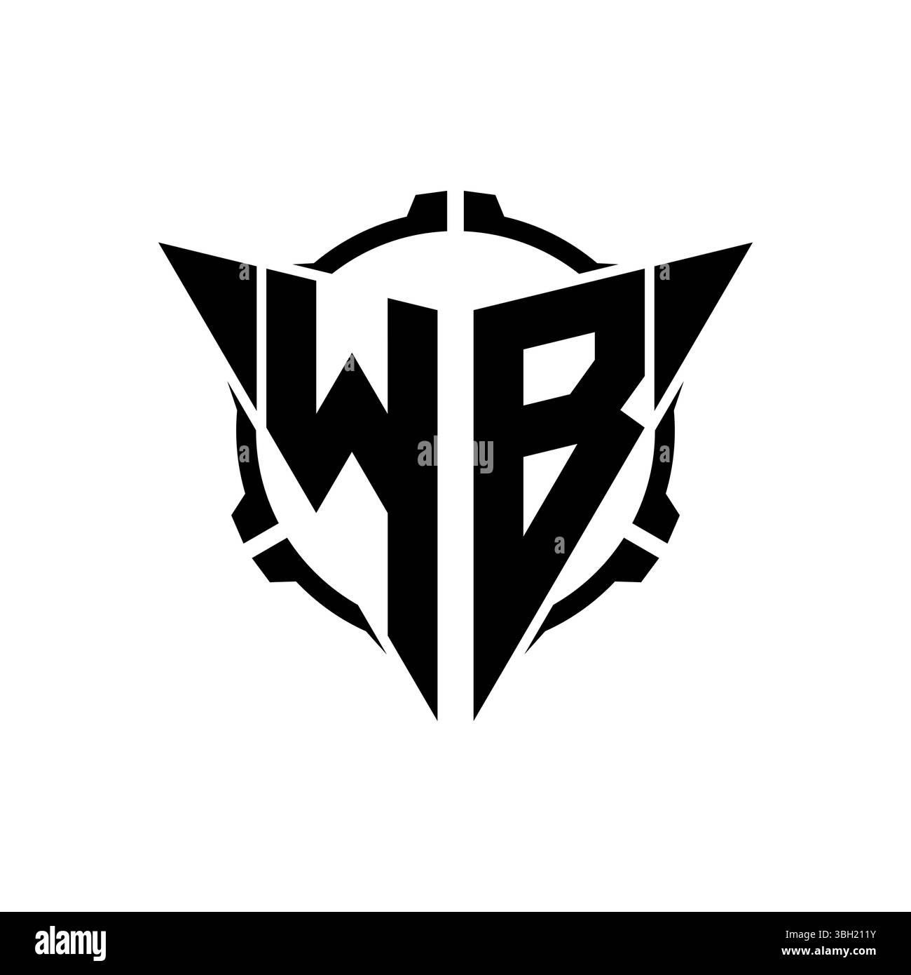 Wb gaming letters Cut Out Stock Images & Pictures - Alamy