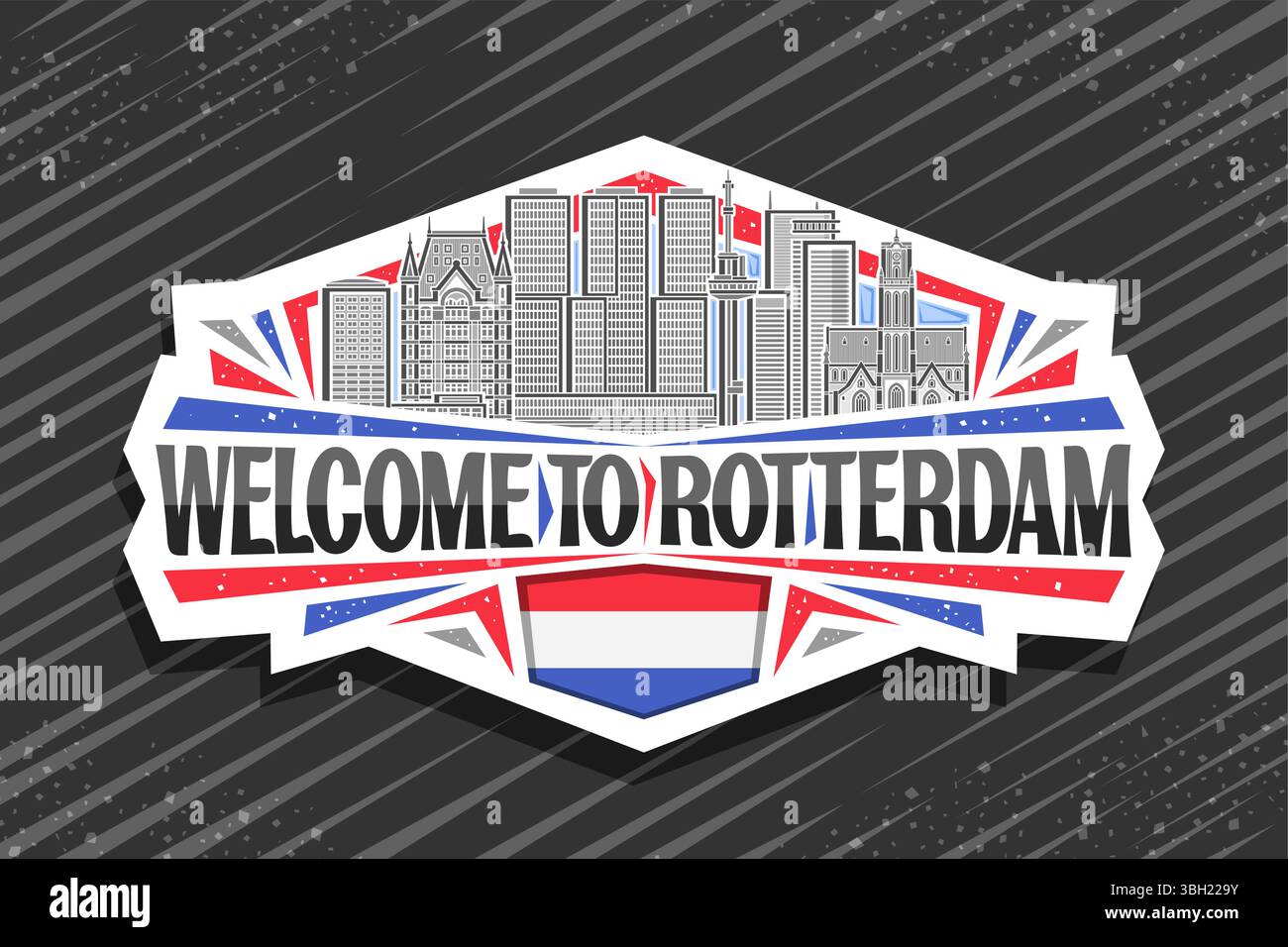 Netherlands estate Stock Vector Images - Alamy