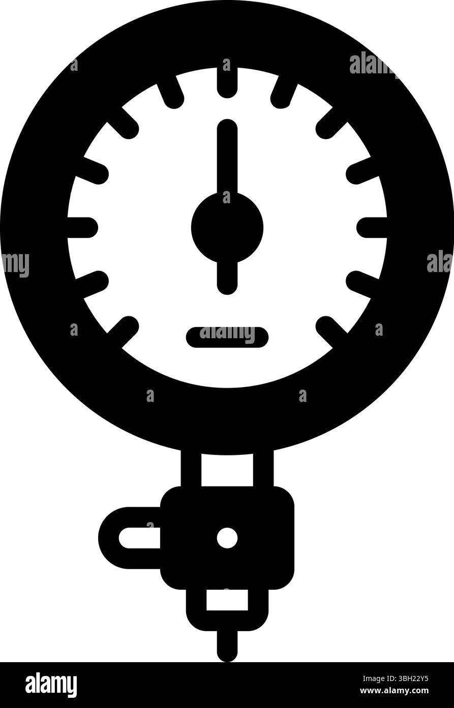 Icon for gauge, pressure Stock Vector Image & Art - Alamy