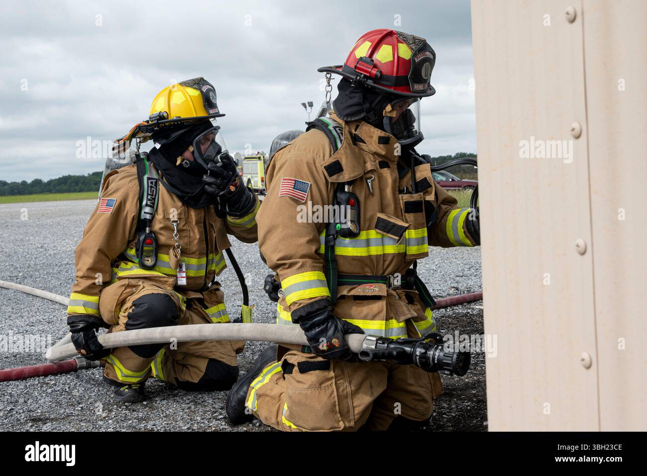 Jeremy Kirk, lead firefighter assigned to the 42nd Civil Engineering ...