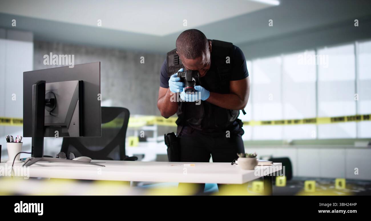 Forensic uniform hi-res stock photography and images - Alamy