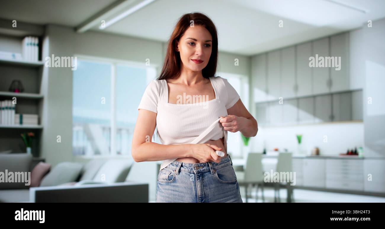 Diabetes Patient Using Auto Injector Pen For Adrenaline Injection ...