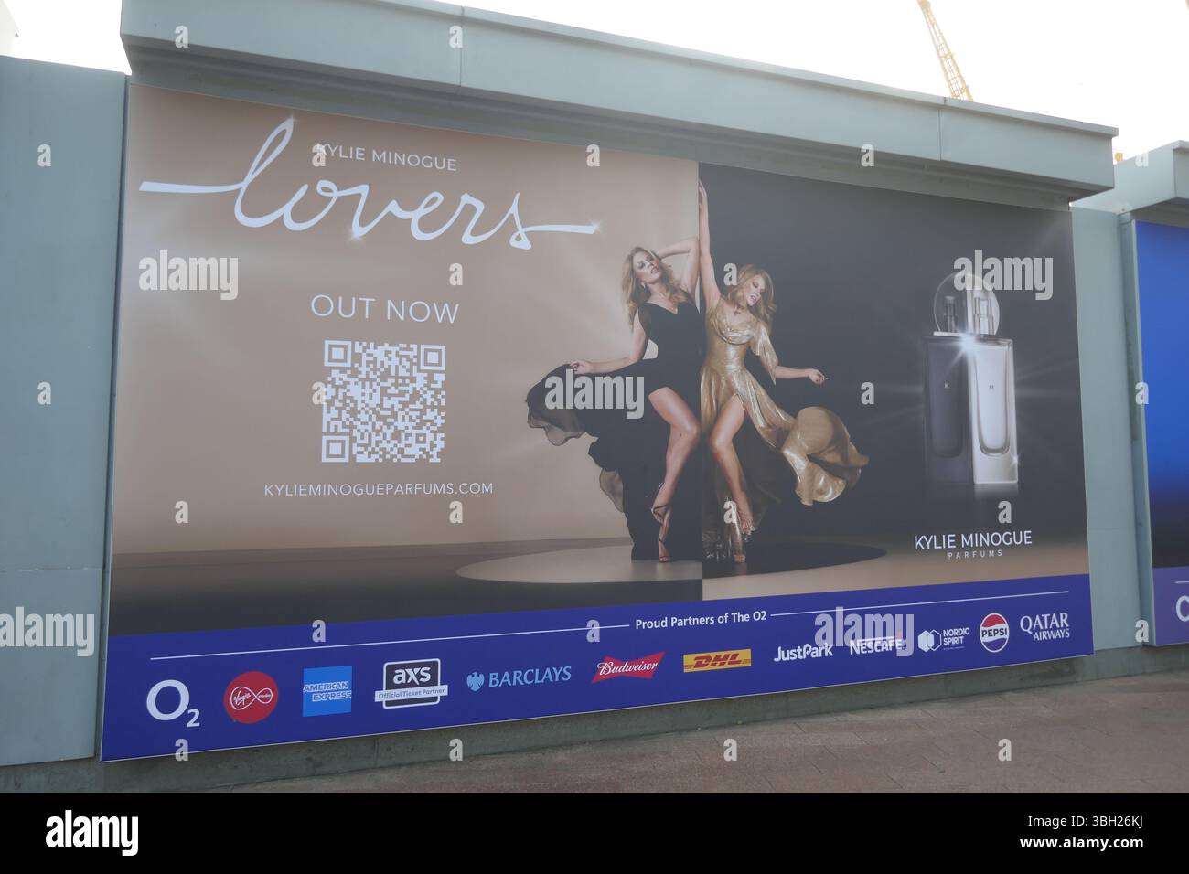 London, United Kingdom 3rd June 2025 Kylie Lovers Parfum Billboard at ...