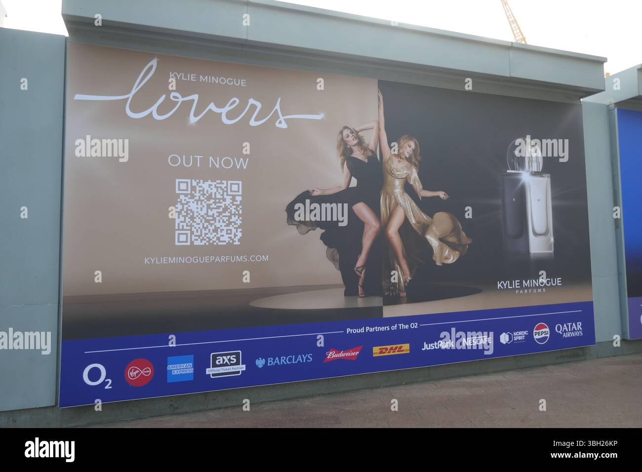 London, United Kingdom 3rd June 2025 Kylie Lovers Parfum Billboard at ...