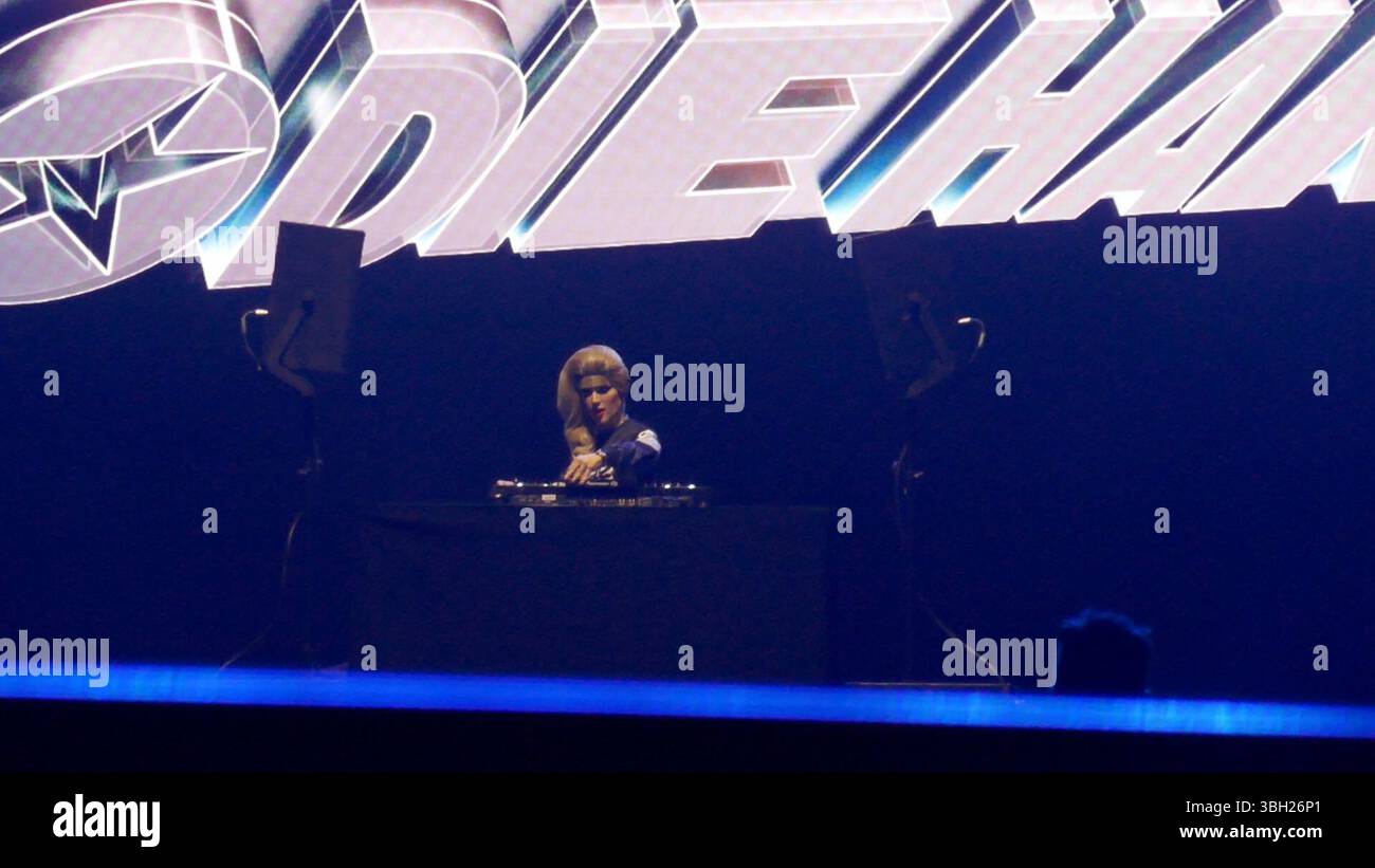 London, United Kingdom 3rd June 2025 DJ Jodie Harsh opening for Kylie ...
