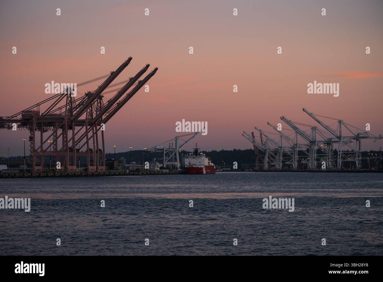 Seattle, USA. 6th Jun 2025. The U.S. tariff war is leaving large gaps ...