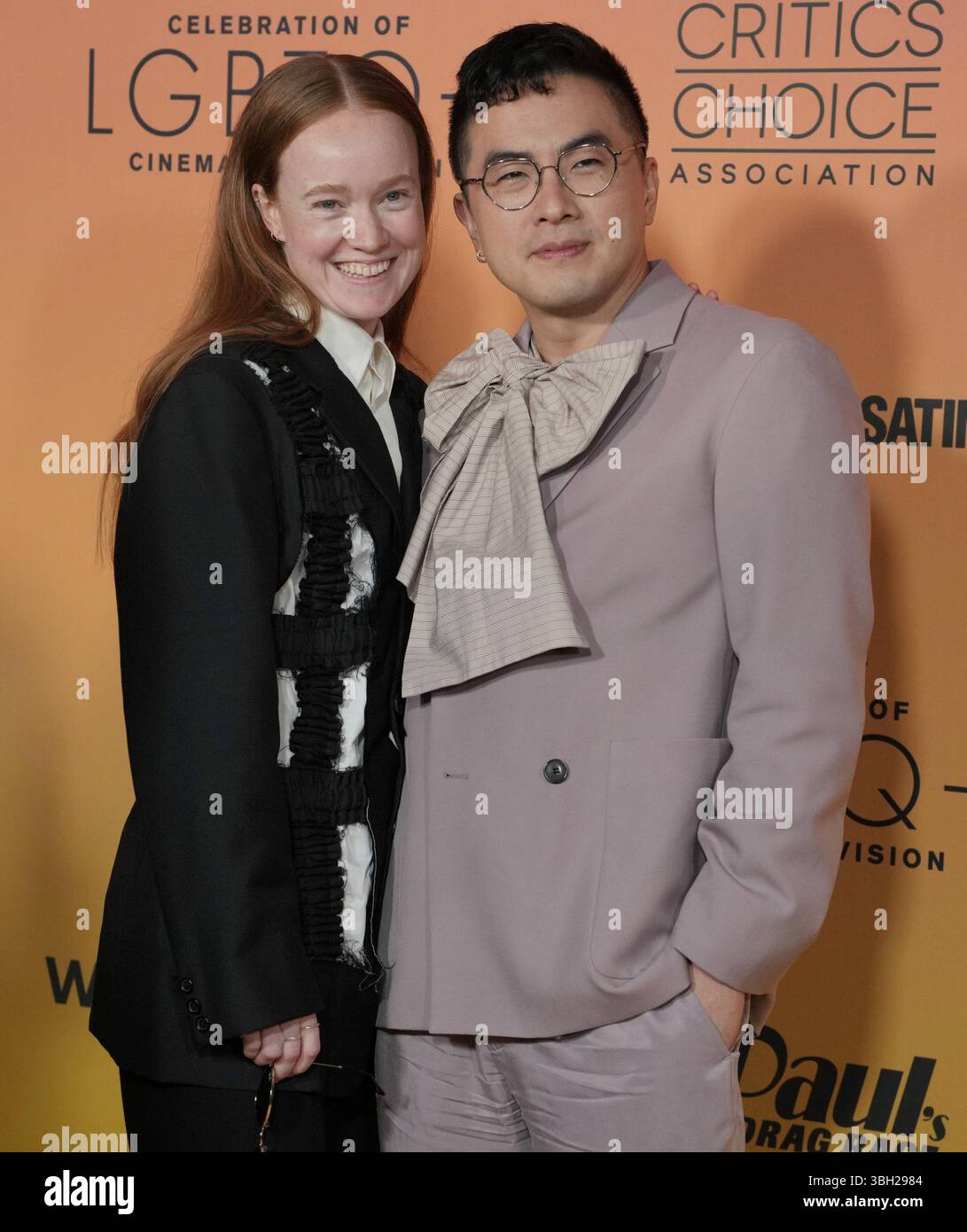 Los Angeles, USA. 06th June, 2025. (L-R) Liv Hewson and Bowen Yang at ...