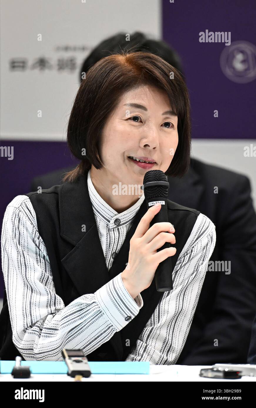 Japanese female professional shogi player Ichiyo Shimizu, seventh dan ...
